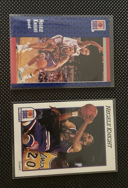 NEGELE KNIGHT PHOENIX SUNS 2 cards fleer/ NBA HOOPS EUR 1,09 - PicClick FR