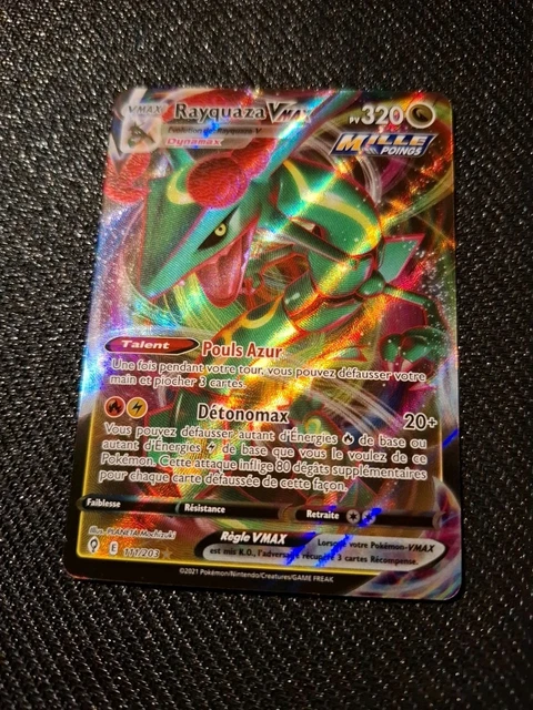 CARTE POKÉMON RAYQUAZA VMAX Evolution Céleste EUR 18,00 - PicClick FR