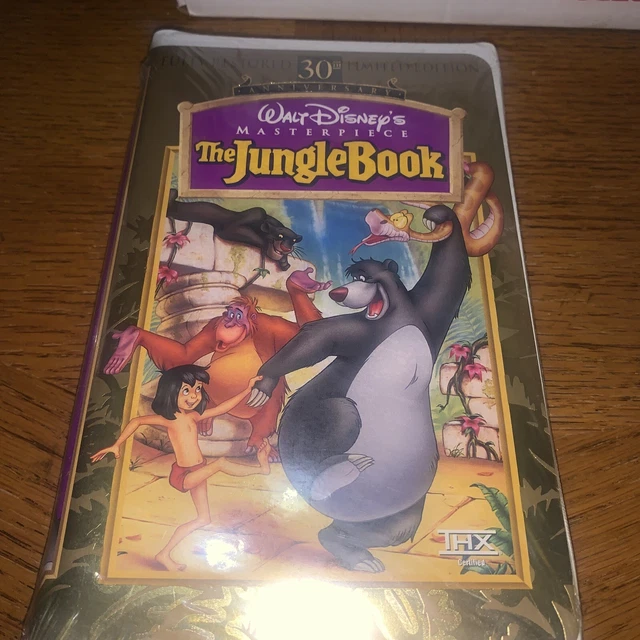 WALT DISNEY’S THE Jungle Book (VHS, 1997, 30th Anniversary Limited ...