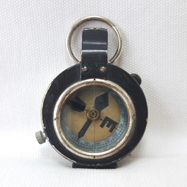 WW1 CARTER BOWLES VERNERS Mk VI PRISMATIC COMPASS BRITISH OFFICERS ...