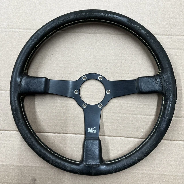 RARE VINTAGE JDM M's Steering Wheel Nissan Honda Mazda Toyota $200.00 ...