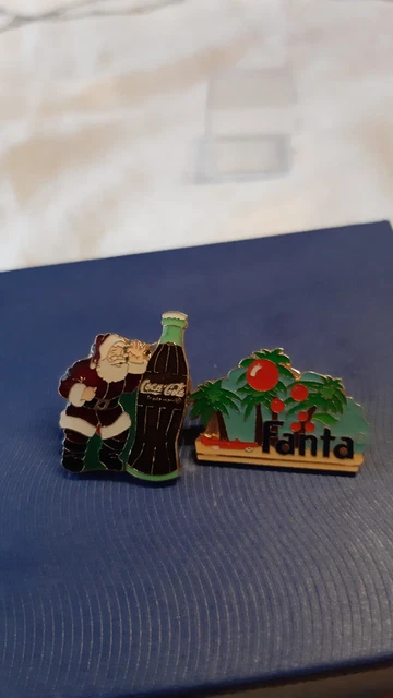 COCA COLA, FANTA Pin der Coca Cola mit Weihnachtsmann Alt EUR 3,00 ...