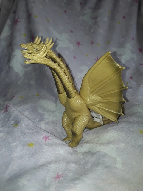 VINTAGE 1991 TOHO Sofubi Bandai Godzilla King Ghidorah Figure With Tag ...