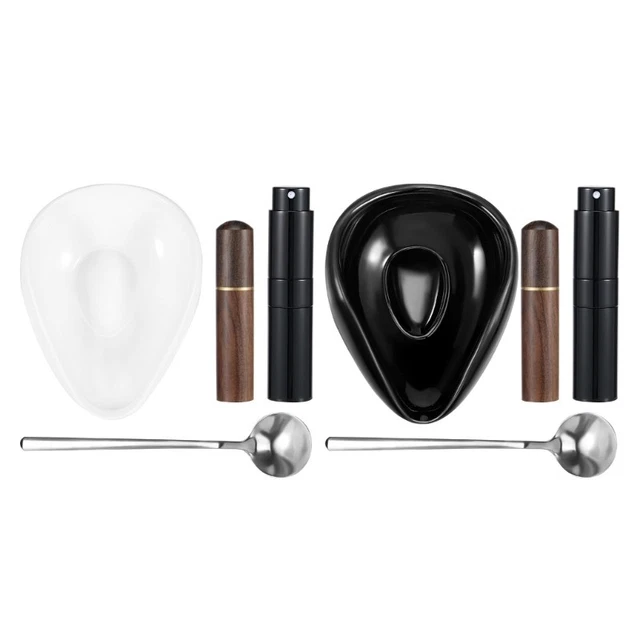 COFFEE CONTAINER ATOMIZING Bottle Metal Spoon Present for Coffee ...