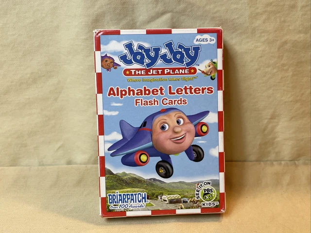 CARTES FLASH ABC Kids Jay Jay Jet Plane Alphabet rares 2004 EUR 13,14 ...