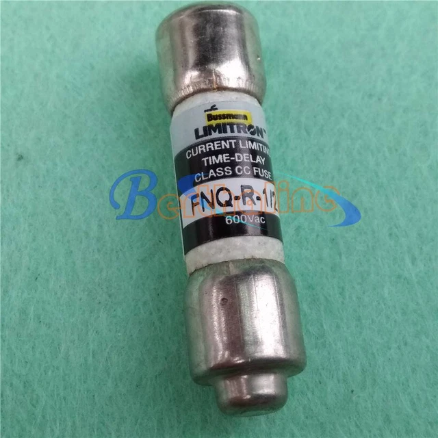 BUSSMANN 1PCS NEW FNQ-R-1/2(FNQ-R-0.5 ) 0.5 Amp 600V Time Delay Fuses £ ...