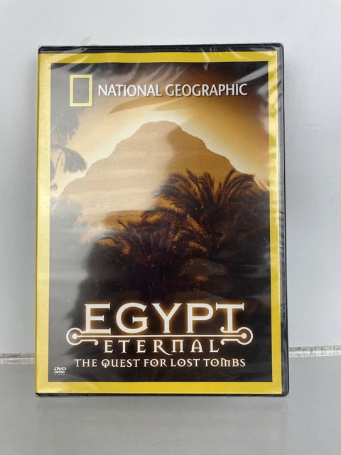 DVD NATIONAL GEOGRAPHIC EGYPT ETERNAL The Quest For Lost Tombs R2 NEW ...