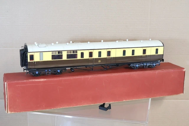 WESTDALE O GAUGE KIT BUILT GWR COLLETT D119 3rd CLASS BRAKE BAGGAGE ...