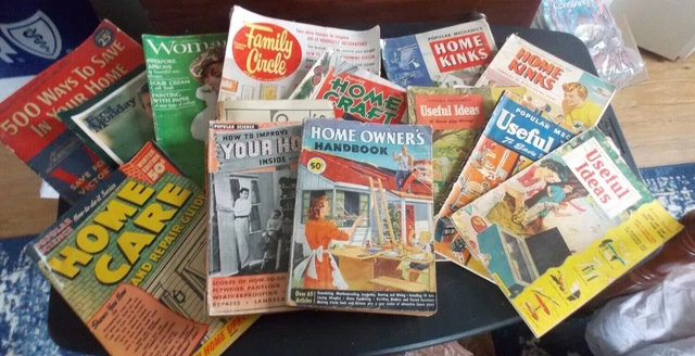 VINTAGE MAGAZINES 1940S 1960s 1980s Assorted Titles and Topics-lots of ...