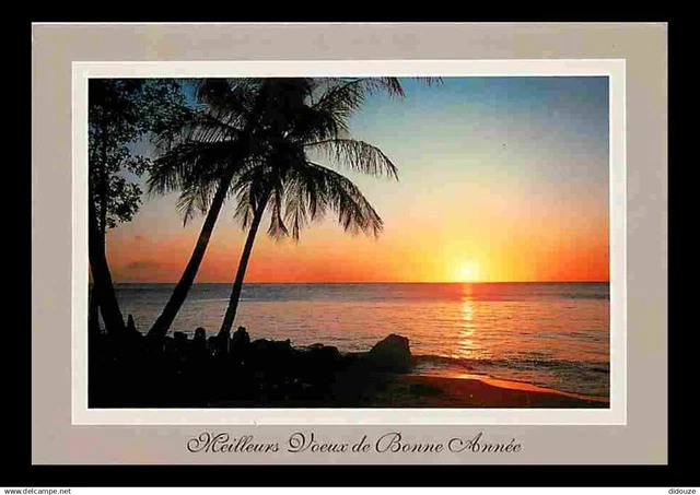 ANTILLES - PLAGE paradisiaque - Coucher de soleil - CPM - Voir Scans Recto-Verso EUR 2,00 ...