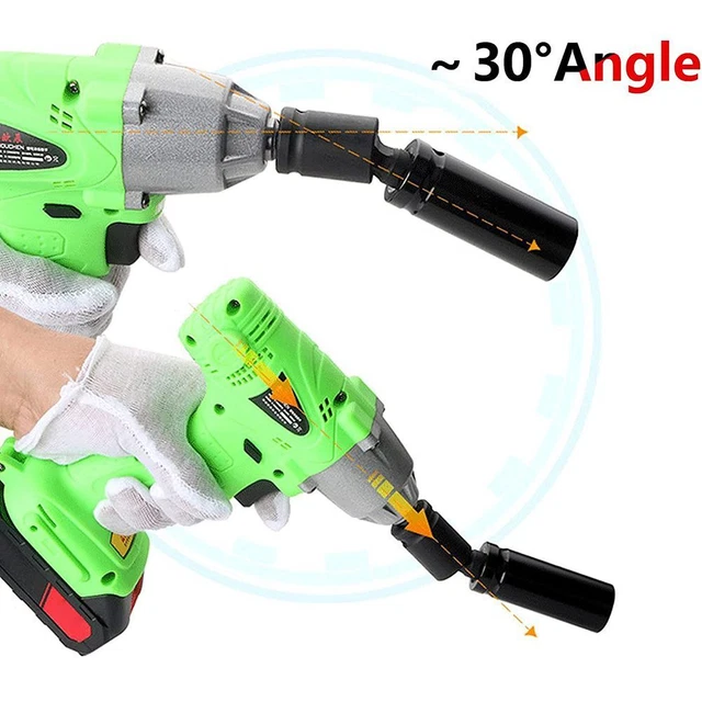 PNEUMATIC UNIVERSAL JOINT Electric Wrench Socket Adapter Swivel Knuckle ...