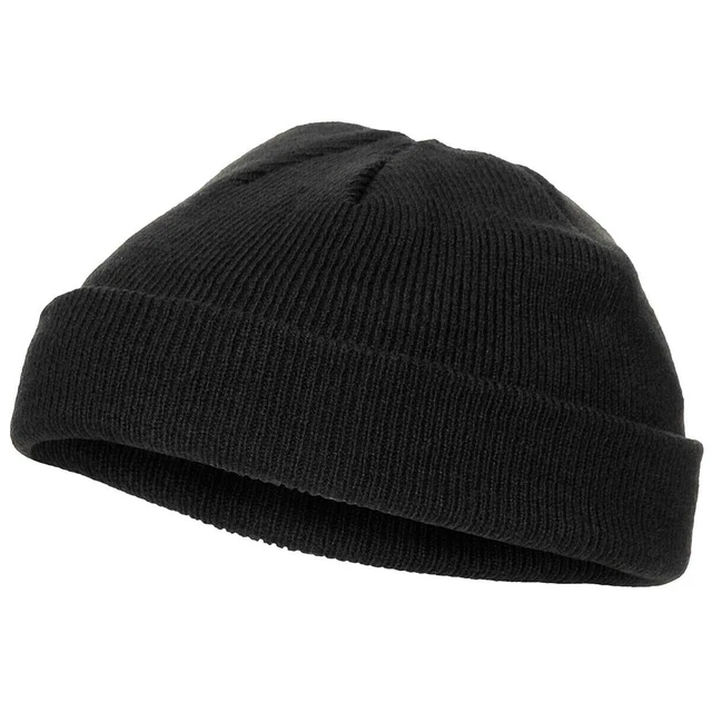 MFH ROLLMÜTZE FEINSTRICK extra kurz Beanie Cap Matrose Seemann Mütze ...