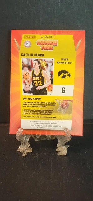 2024 PANINI CAITLIN Clark Collection Crunch Time Insert CT2 Iowa ...