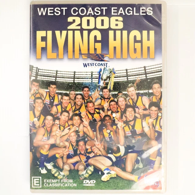 AFL WEST COAST Eagles 2006 Flying High (DVD, 2006) Australian Football ...