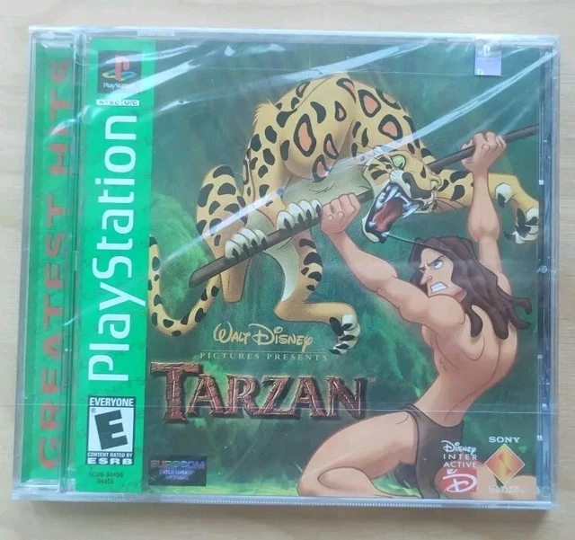 BRAND NEW WALT Disney's Tarzan (Eurocom, PlayStation 1, PS1, 1999 ...