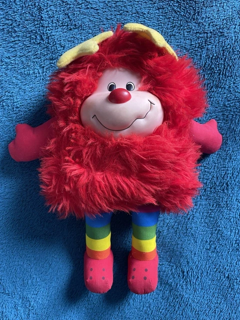 RAINBOW BRITE 🌈 1980s Mattel/Hallmark ROMEO Red Sprite Plush Soft ...
