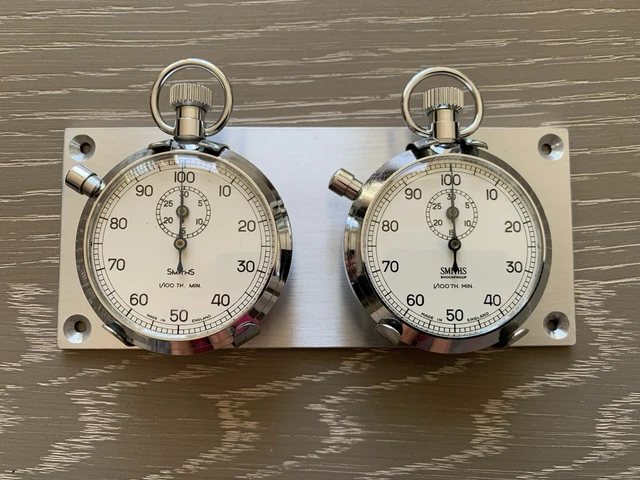 VINTAGE SMITHS STOPWATCH Rally Timer Dashboard Timer 34 (Serviced) £275 ...