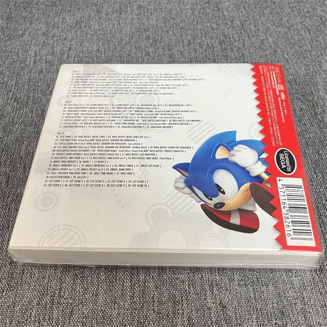 SONIC GENERATIONS BANDE originale Blue Blur Sonic the Hedgehog Avec ...