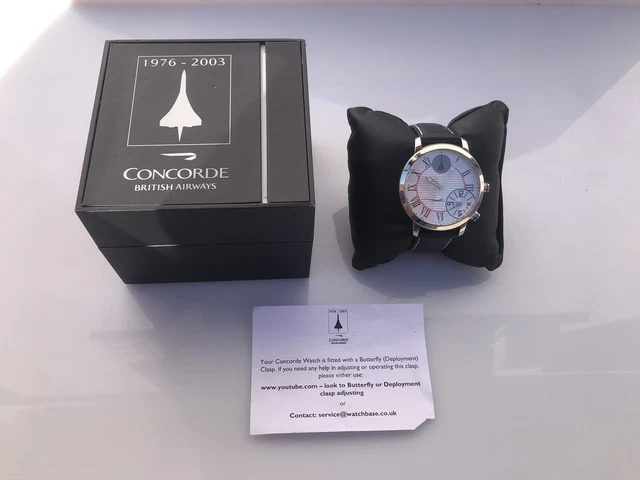 Rare Original Concorde British Airways Memorabilia Collectible Mens