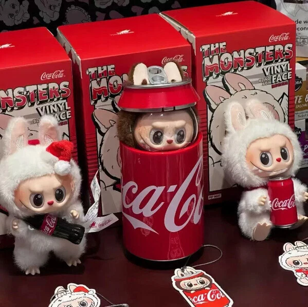 BUBBLE MART LABUBU Coca-Cola series doll blind box heart-warming ...