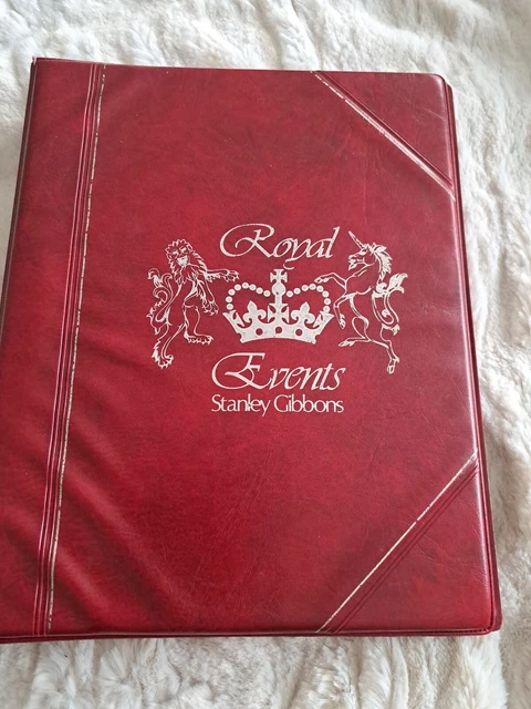 STANLEY GIBBONS ROYAL Event Album- Princess Diana 21st Birthday Around ...