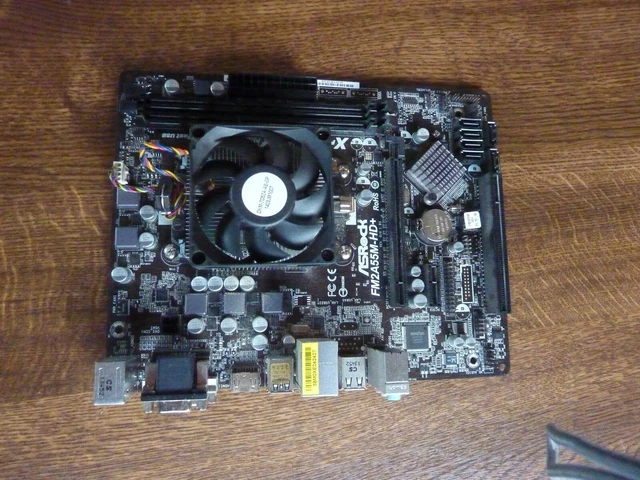 ASUS ROCK FM2A55M ATX Motherborad with AMD A6-6400 Processor £11.11 ...