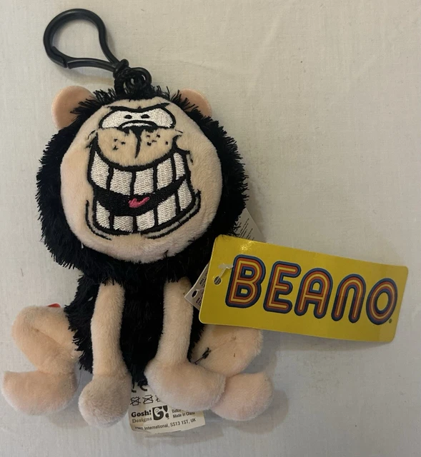 BNWT GOSH TOYS Gnasher The Dog Plush Toy Beano Dennis The Menace 10cm ...