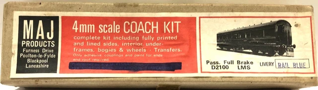 4MM/OO GAUGE MAJ LMS FULL BRAKE KIT £4.99 - PicClick UK