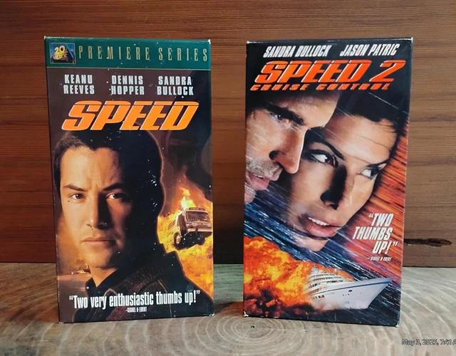 SPEED VHS LOT - Speed and Speed 2 GOOD FREE SHIP £9.94 - PicClick UK
