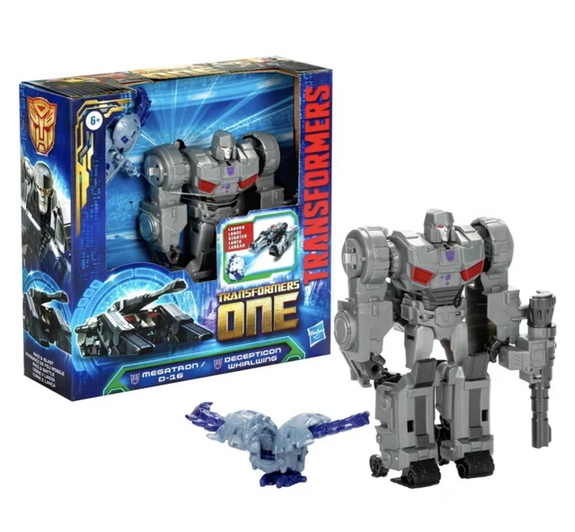 TRANSFORMERS ONE MEGATRON/D-16 and Decepticon Action Figure Set Toy New ...
