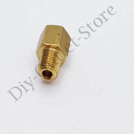 FEMALE 1/8&BSP TO Male1/8BSPT Reducer Oil Pressure Gauge Adapter Brass ...