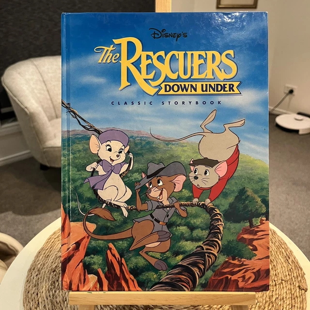 DISNEY'S THE RESCUERS Down Under Classic Storybook - Hardcover 1998 ...