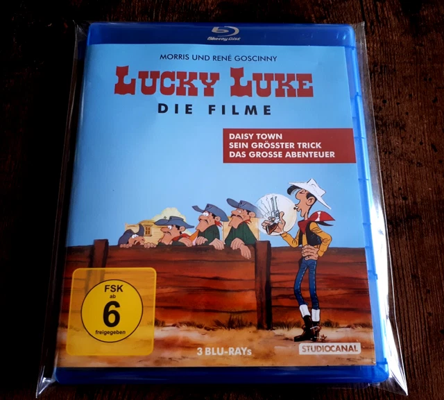 LUCKY LUKE - Die Filme - Die Spielfilm Edition - 3 Blu-rays EUR 49,00 ...