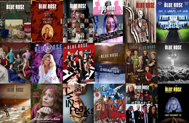 BLUE ROSE MAGAZINE collection - complete issue 1-18 plus Art special ...