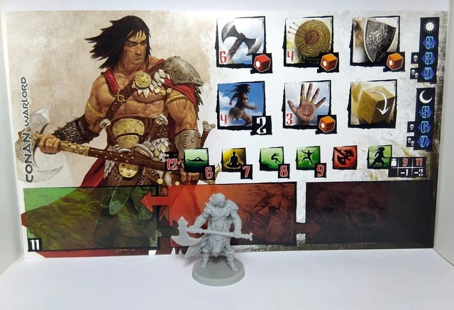 CONAN WARLORD / CONAN Monolith / CONAN Mythic / Heroquest / D&D EUR 24 ...