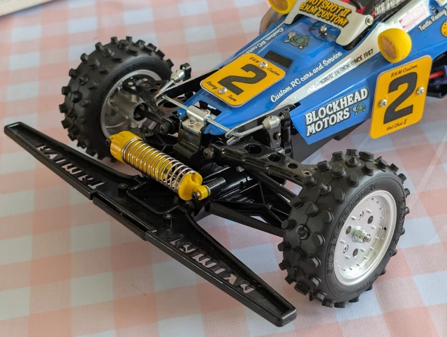 TAMIYA 58710 HOTSHOT II Blockhead Motors RC Kit Shelf Queen ARTR ESC ...