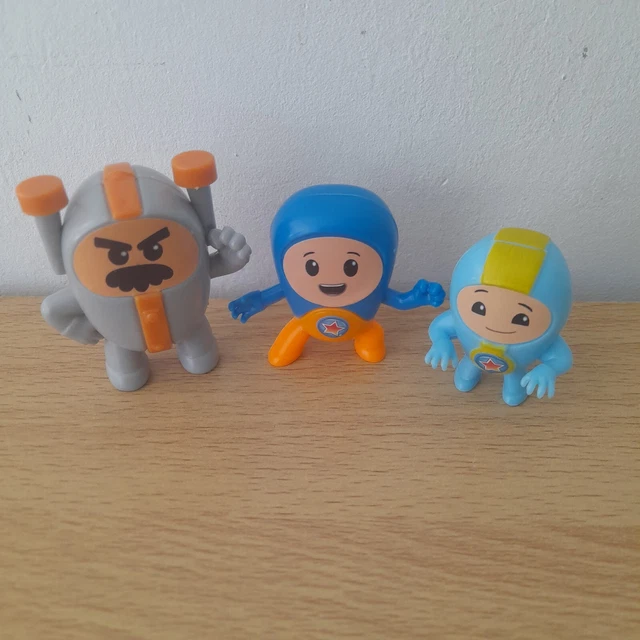 CBEEBIES GO JETTERS Figures Kyan Grand Master Glitch & Foz £8.00 ...