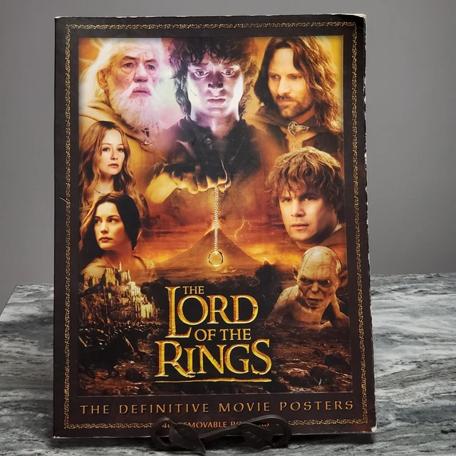 LORD OF THE Rings The Definitive Movie Posters -Cardstock Posters ...