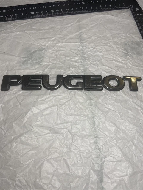 PEUGEOT ORIGINE MONOGRAMME Logo Emblème Insigne Custode Sigles EUR 13 ...