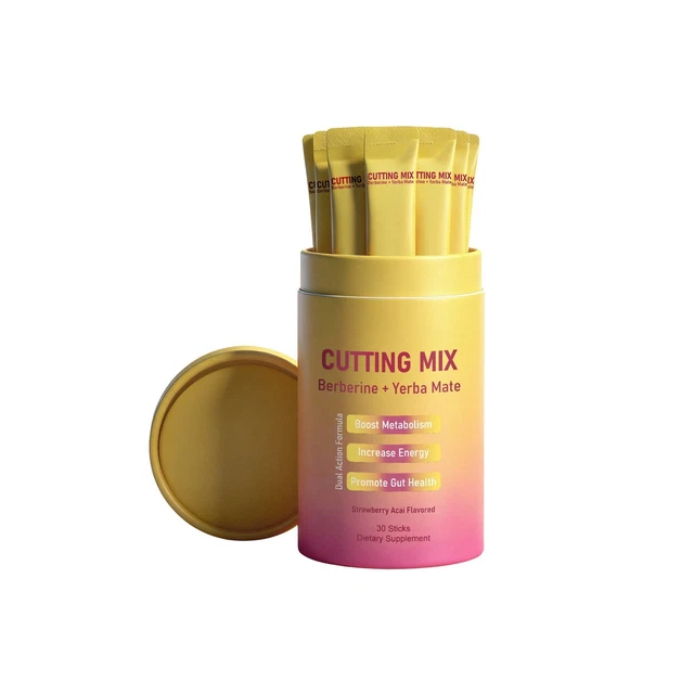 CUTTING DRINK MIX - Berberine+Yerba Mate, Boost Metabolism Gut Health ...