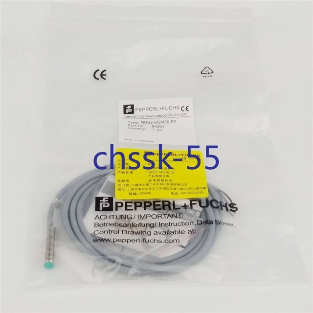 1pc New For Pepperl Fuchs Nbb2 8gm30 E2 Proximity Sensor 58 31