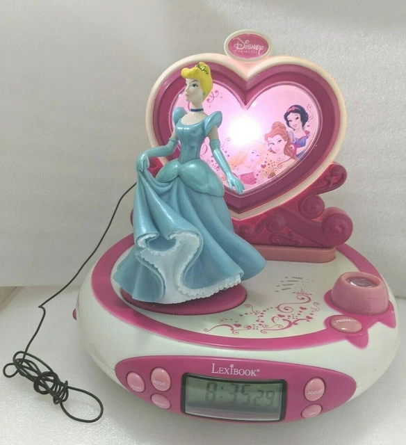 SE. VINTAGE &LEXIBOOK& Radio Alarm Clock Projector Disney Princess $34. ...