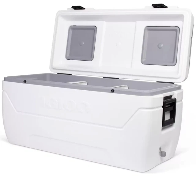 IGLOO MAXCOLD 165 QT 156 Litre Extra Large Size Food Drink Ice Cooler ...