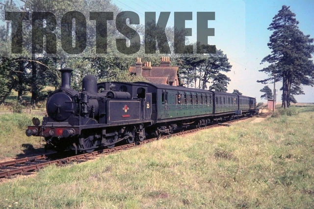 35MM SLIDE BR British Railways Steam Loco W35 Ashey 1964 Original Isle ...