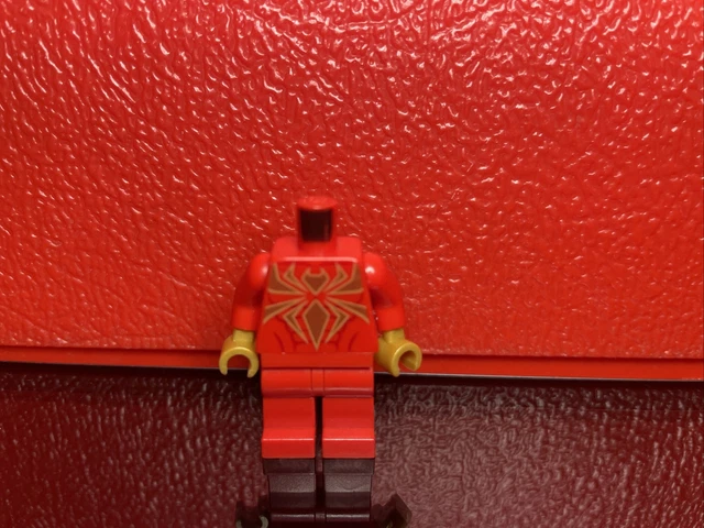 LEGO SPIDER-MAN MINIFIGURE IRON SPIDER-MAN Torso LEGS 76037. 76175 ...