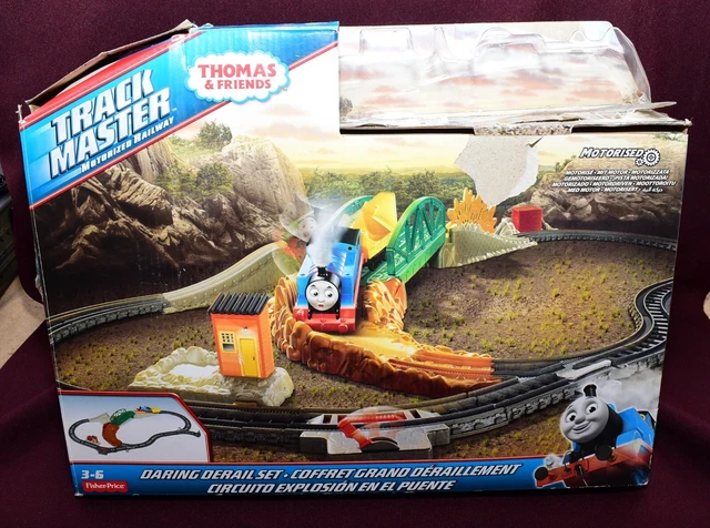 THOMAS & FRIENDS Trackmaster Daring Derail Set Fisher Price 20/06 £13. ...
