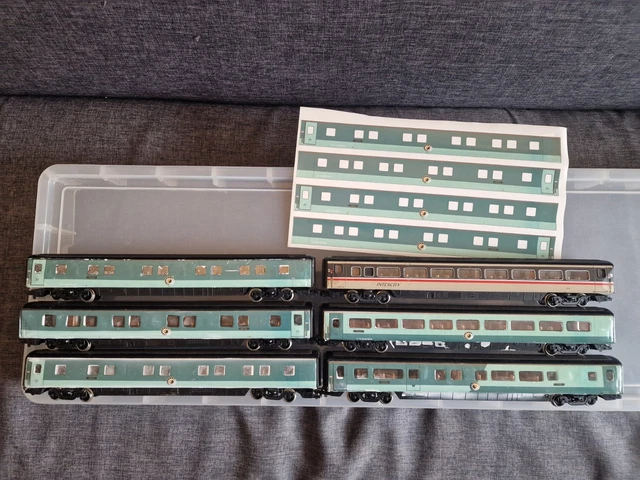 OO GAUGE MK4 Coaches Converted To Nightstar Sleeper Coaches Via rail ...