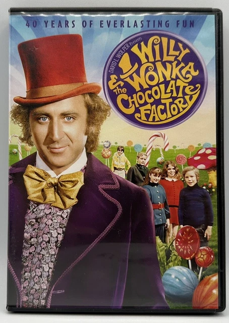 WILLY WONKA & the Chocolate Factory DVD Widescreen Gene Wilder 2011 $14 ...