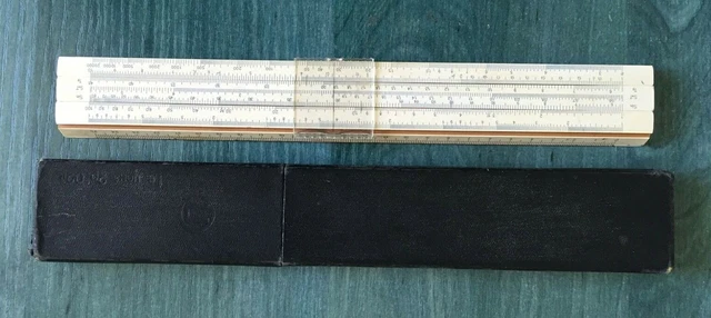ANTIQUE MILITARY USSR Soviet Logarithmic Slide Ruler 1972 $15.00 - PicClick