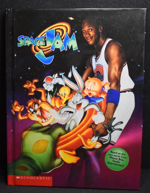 VINTAGE | HARDCOVER Space Jam Picture Book Adaptation Scholastic 1996 £ ...